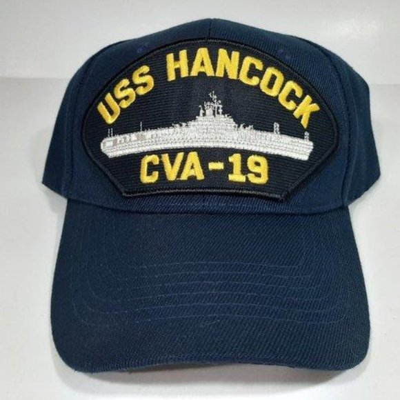 Accessories | Us Navy Uss Hancock Cva19 Mens Hat Cap Navy Ship Veteran ...